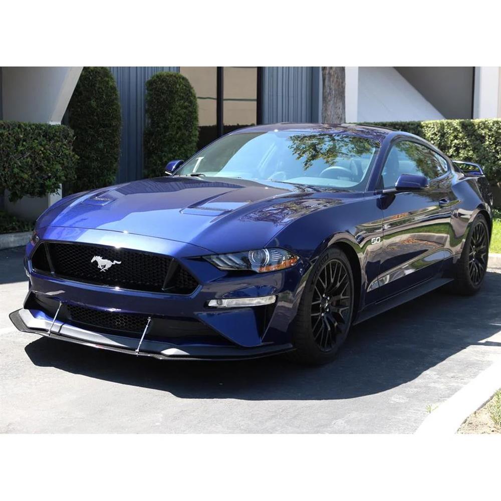 APR Mustang Carbon Fiber Front Splitter w/ Support Rods - Performance ...