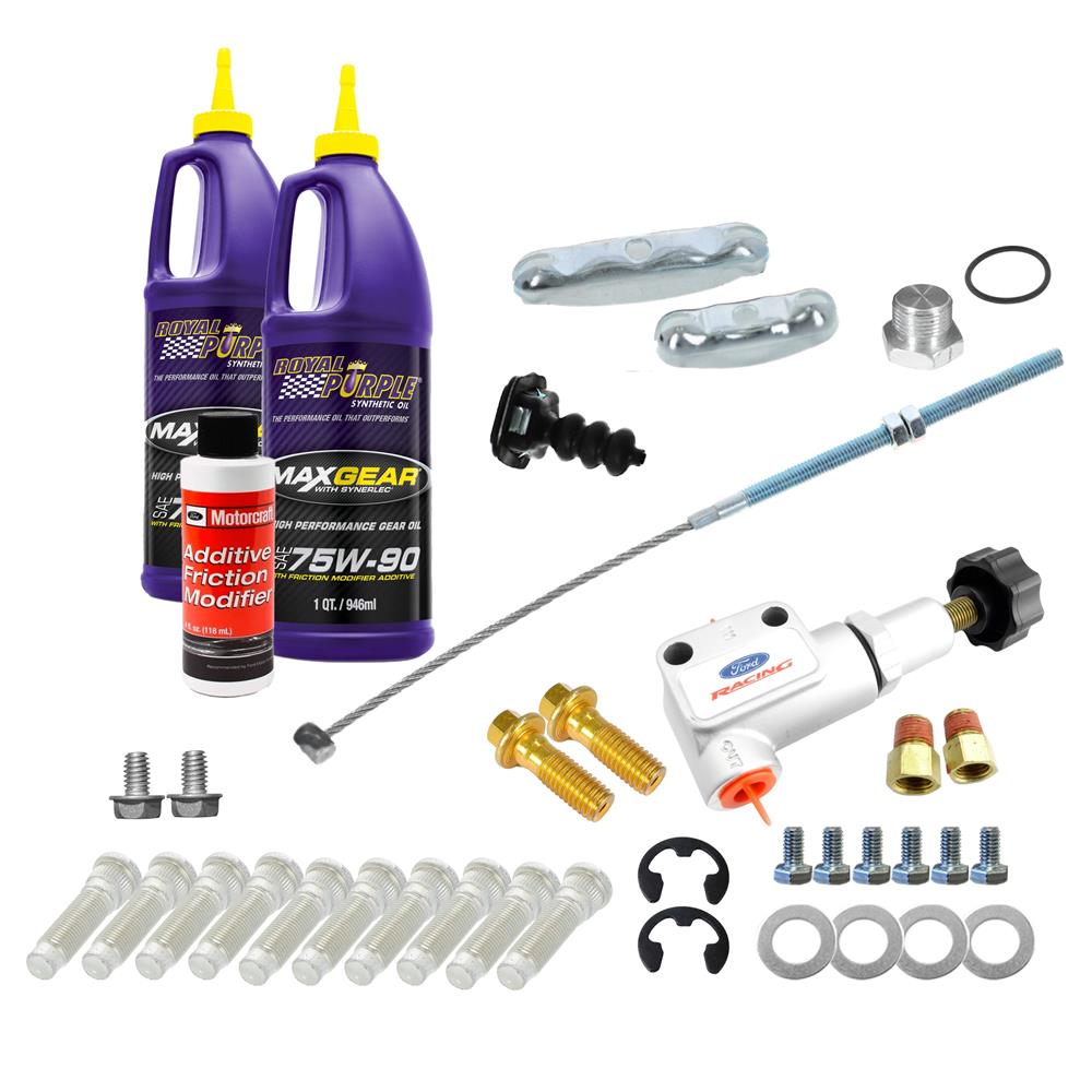 Mustang 5 Lug Rear Disc Brake Conversion Kit (86-92) Fox Body