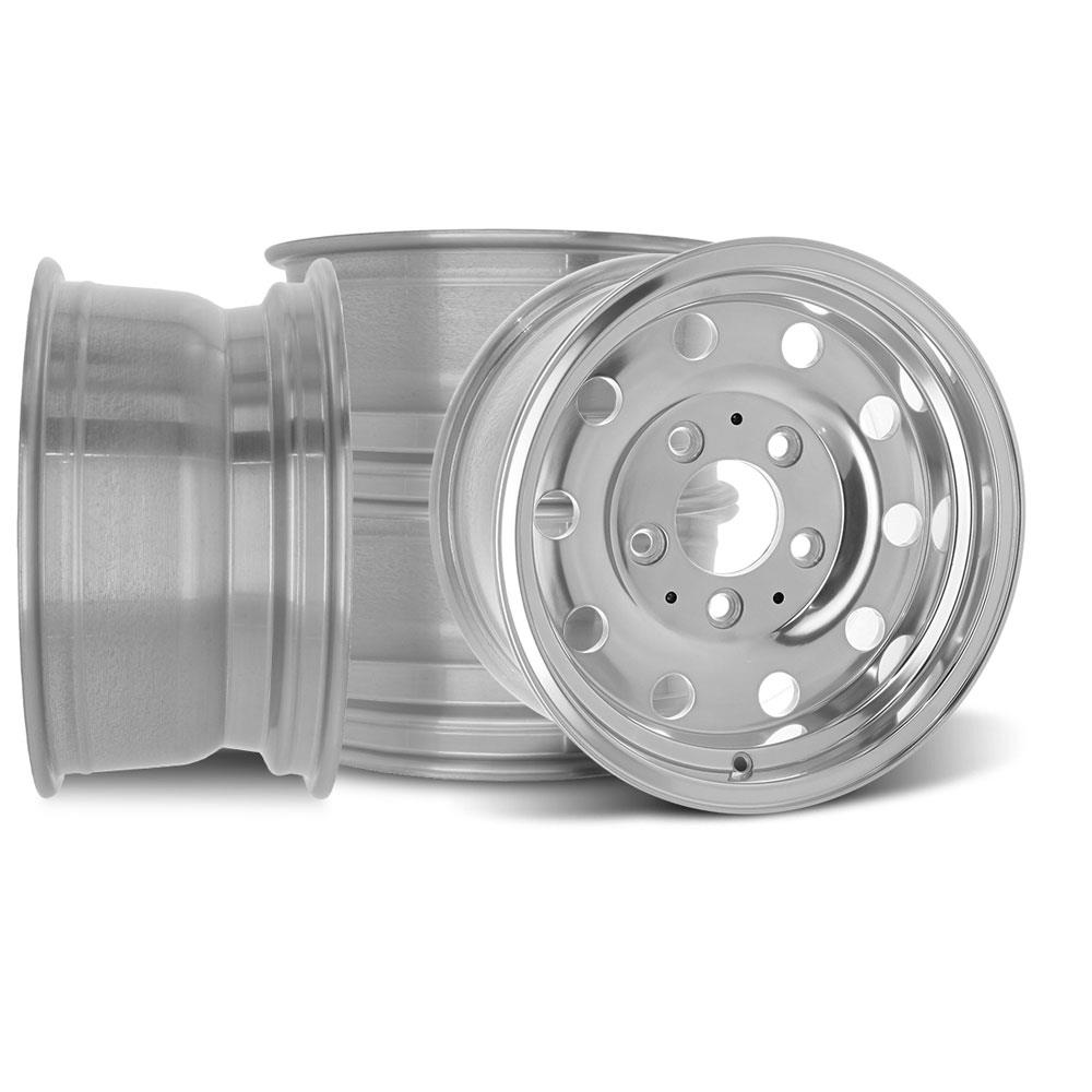 SVE Bronco Factory Style 10-Hole Wheel Kit - 15x7.5" - Polished (92-96)