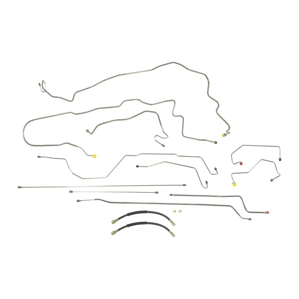 F-150 SVT Lightning Brake Line Kit - ABS - Stainless Steel (99-04) SFRB9715