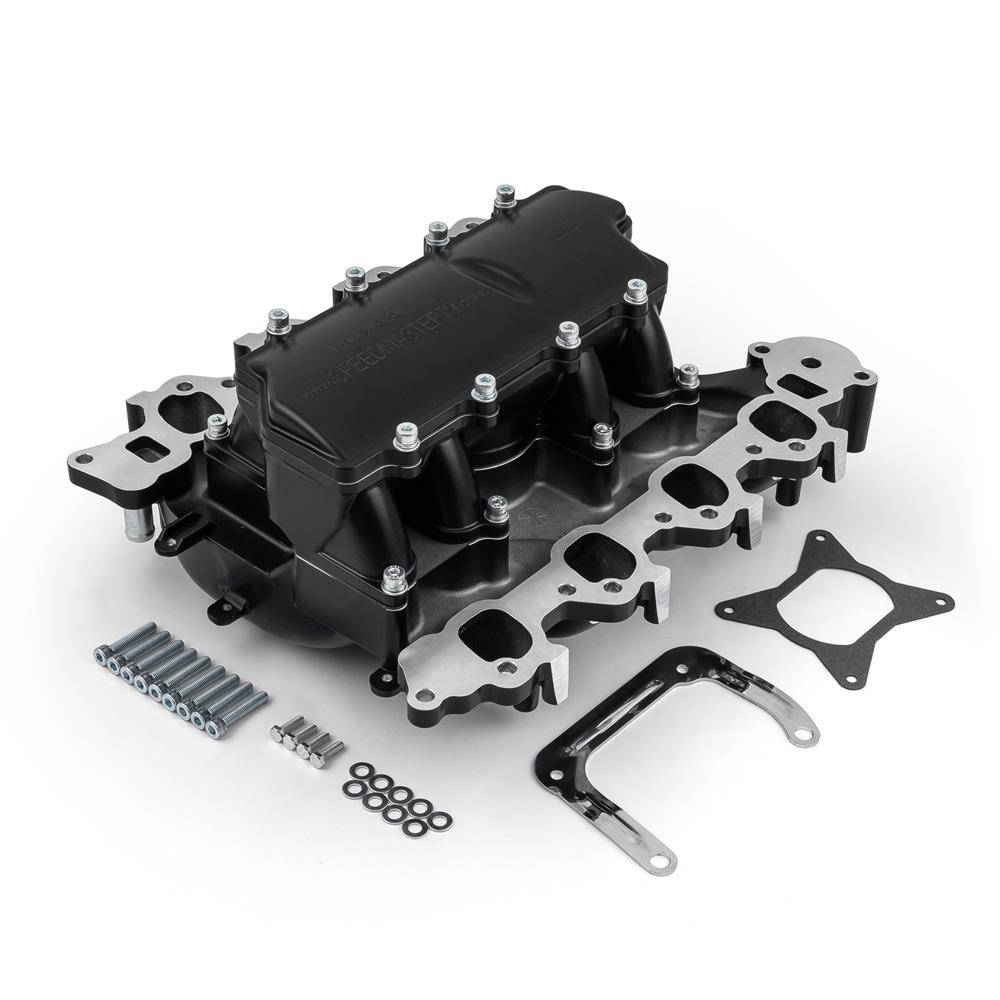 Speedmaster Mustang Aluminum PI Intake Manifold - Black (99-04) 4.6 2V