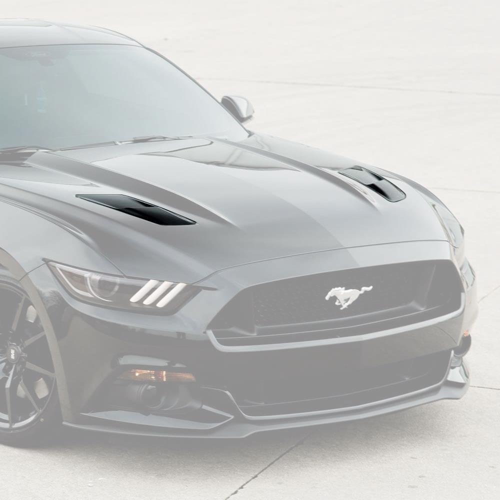 Mustang Factory Style Hood Vents (15-17) - LMR.com