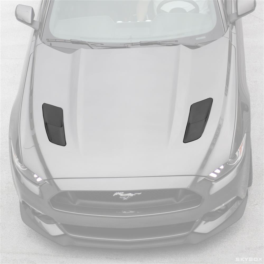 Mustang Factory Style Hood Vents (15-17) - LMR.com