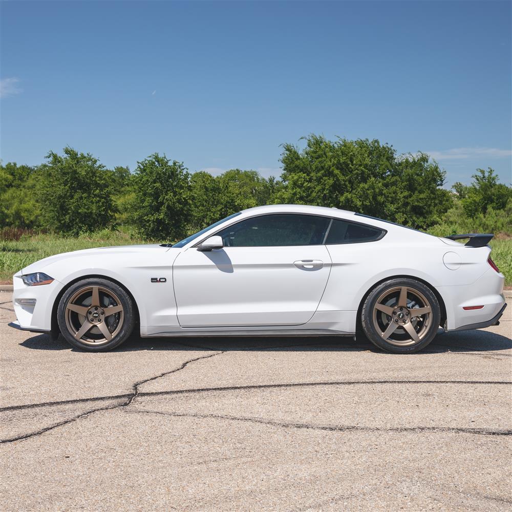 SVE Mustang R355 Wheel & Firestone Tire Kit - 19x10 - Bronze (15-23)