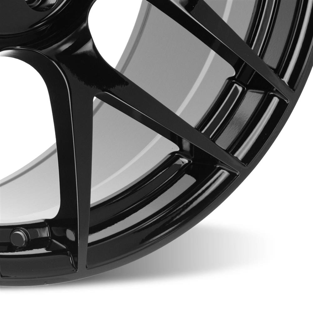 SVE Mustang R357 Wheel & Firestone Tire Kit - 19x10 - Black (15-23)