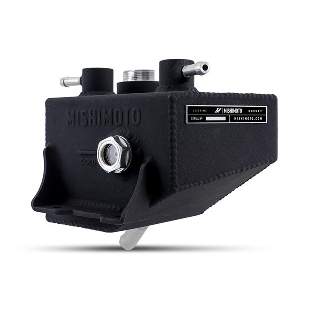 Mishimoto Mustang Aluminum Coolant Tank - Black (24-26) MMRT-MUS-24MWBK