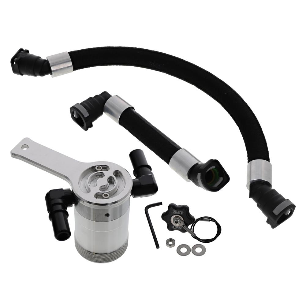 UPR Mustang Plug N Play Oil Catch Can - Driver Side - Satin (24-26) GT ...