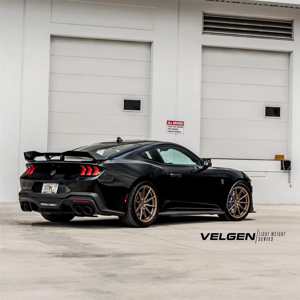 Velgen Mustang VF10 Wheel & Nitto Tire Kit - 20x10/11 - Bronze (24-26)