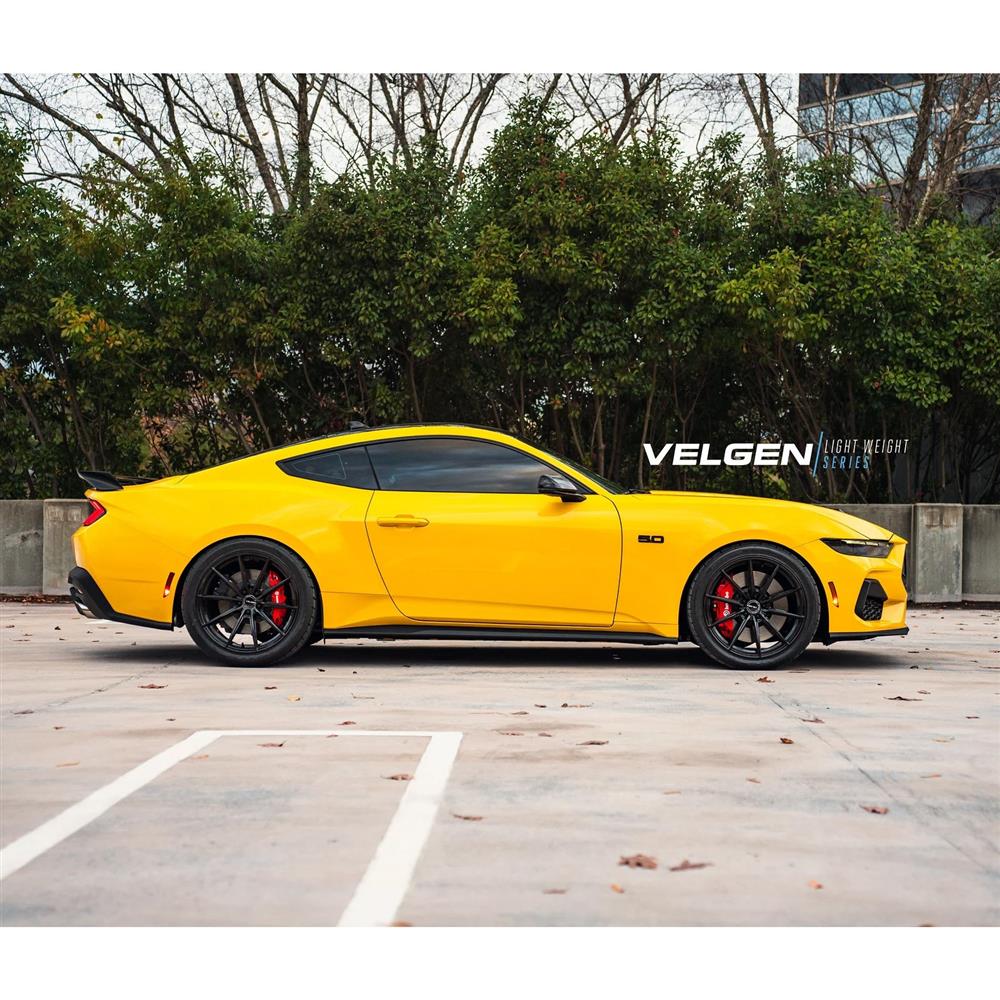 Velgen Mustang VF10 Wheel & Nitto Tire Kit - 20x10/11 - Satin Black (24-25)