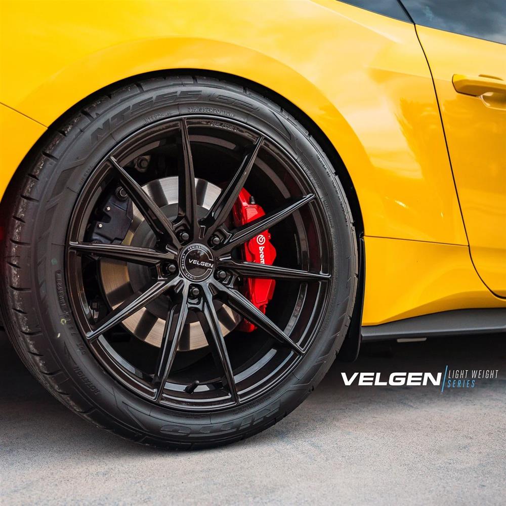 Velgen Mustang VF10 Wheel & Nitto Tire Kit - 20x10/11 - Satin Black (24-25)