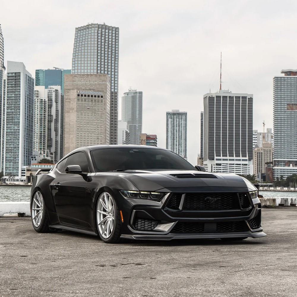 Velgen Mustang VF10 Wheel & Nitto Tire Kit - 20x10/11 - Silver (24-26)