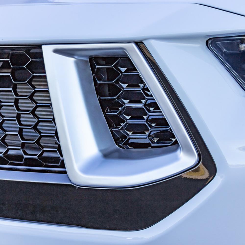 Steeda Mustang Silver Grille Overlays (24-26) GT 10-1024-102