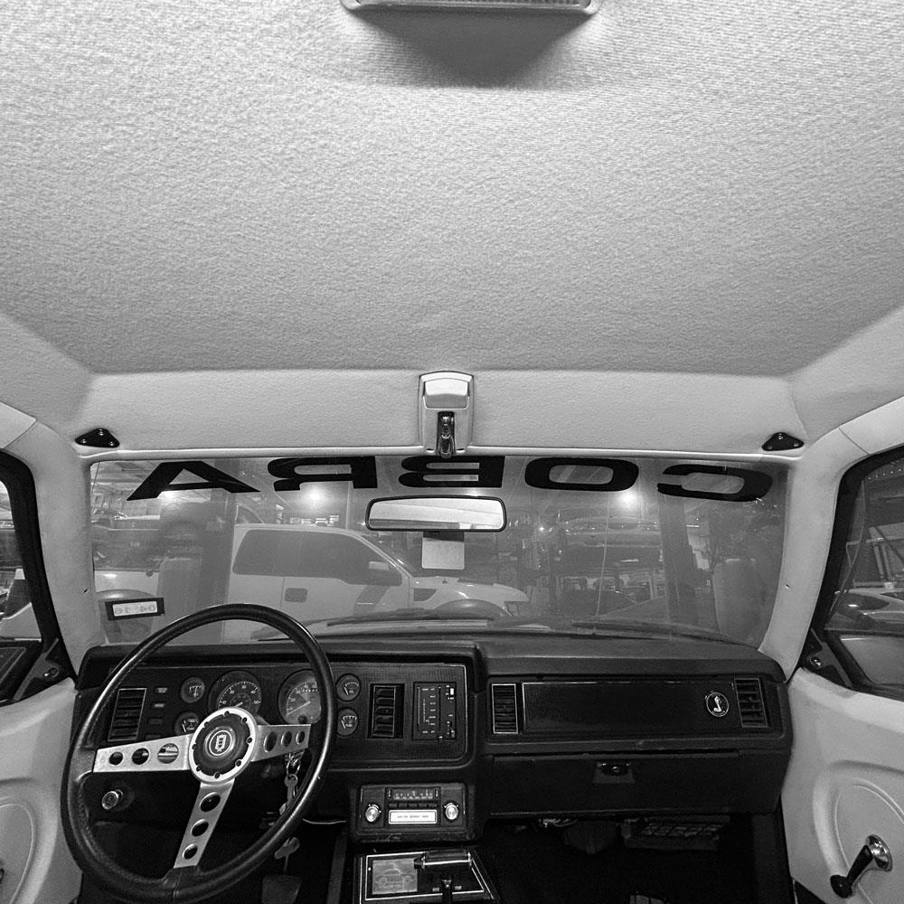 SVE Mustang Sun Visor Deletes (79-84) Coupe/Hatchback