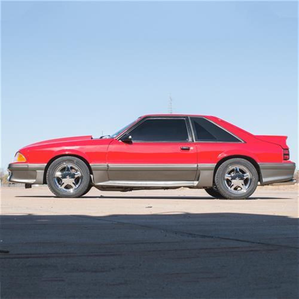 Mustang 4 Lug Pony Wheel & Hankook Tire Kit - 16x7 - Chrome (79-93)