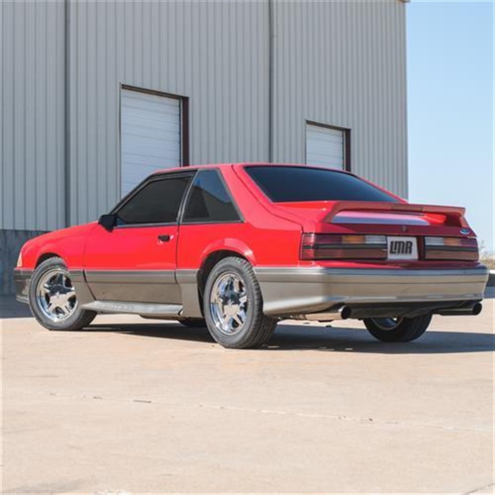 Mustang 4 Lug Pony Wheel & Hankook Tire Kit - 16x7 - Chrome (79-93)