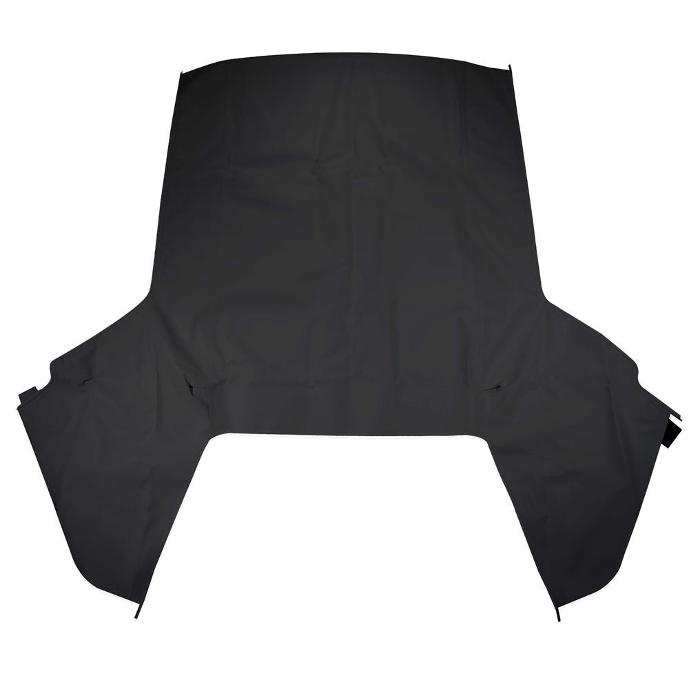 Kee Mustang Convertible Top Kit - Stayfast Cloth - Black (83-90)