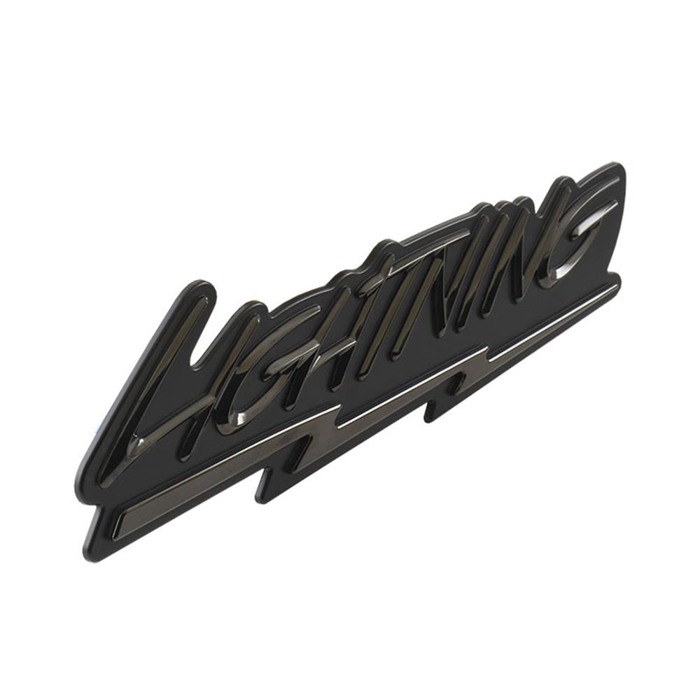 F-150 SVT Lightning Fender Emblem - Gloss Black (99-04) XL3Z-16720-AABK