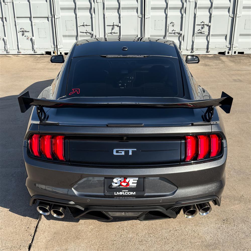 APR Mustang Carbon Fiber Adjustable Wing - GTC-200 (18-23) AS-106018