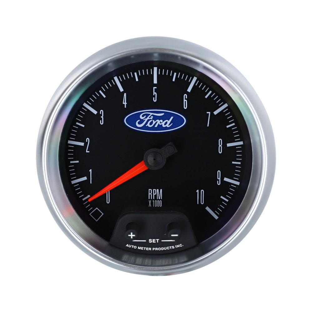 AutoMeter 3-3/4" Pedestal Tachometer w/ Ford Logo 880825