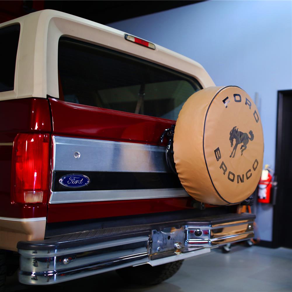 SpareCover Bronco Spare Tire Cover - 31" - Tan (92-96)