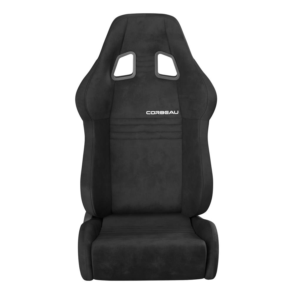 Corbeau Mustang A4 Microsuede Seat Pair - Black | S60091PR