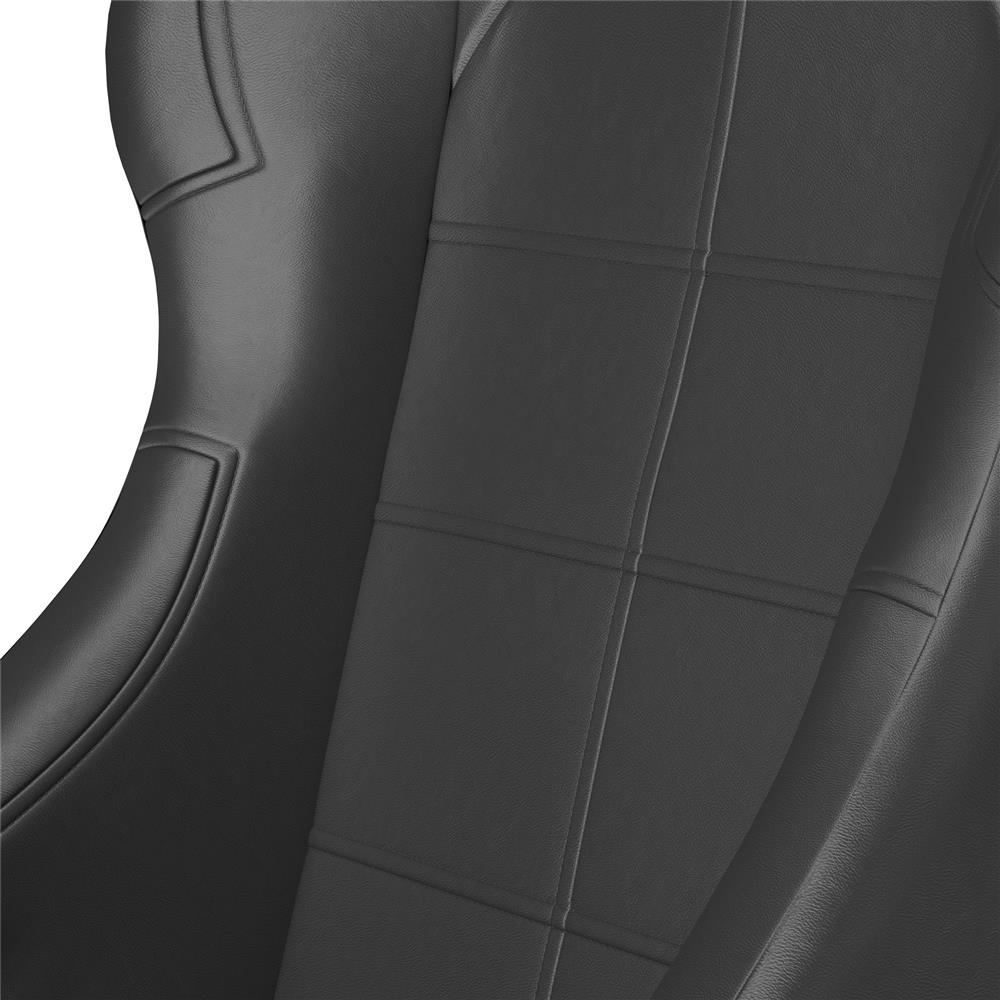Corbeau Mustang Forza Seat Black Vinyl 29102 - LMR.com