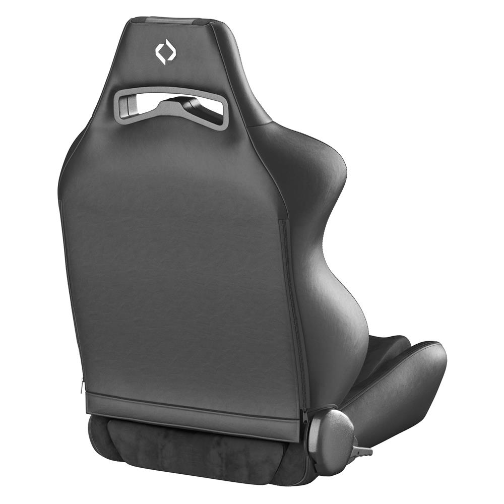 Corbeau Mustang LG1 Microsuede Seat Pair - Black | S25501PR