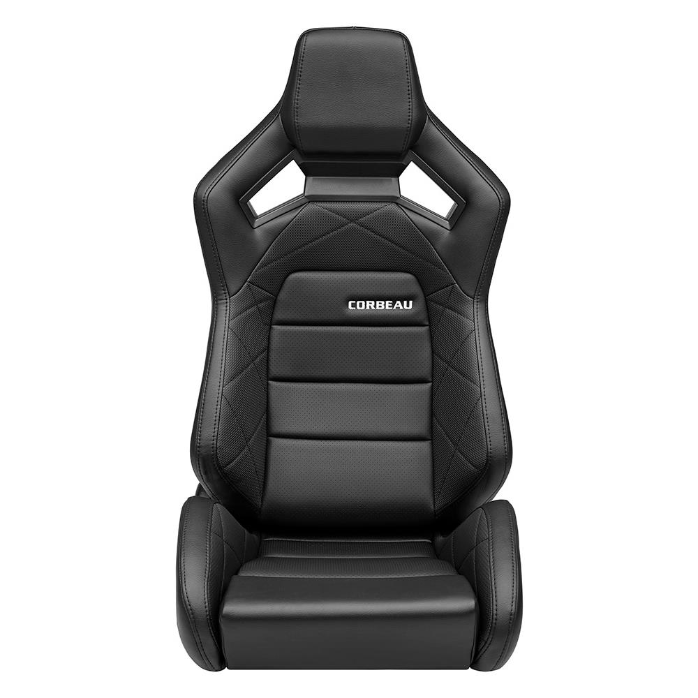 Corbeau Sportline RRX Reclining Seat - Black W/ Black Insert 55010