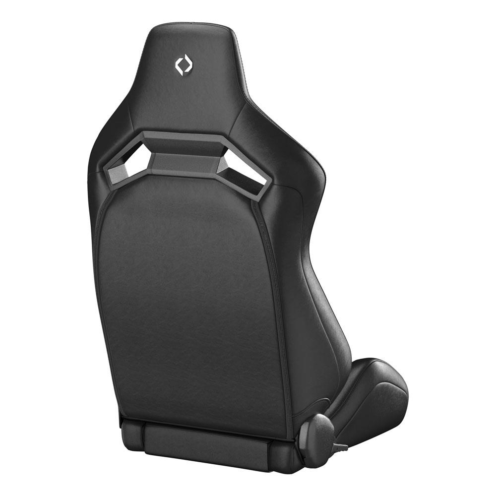 Corbeau Sportline RRX Reclining Seat - Black W/ Red Insert 55070