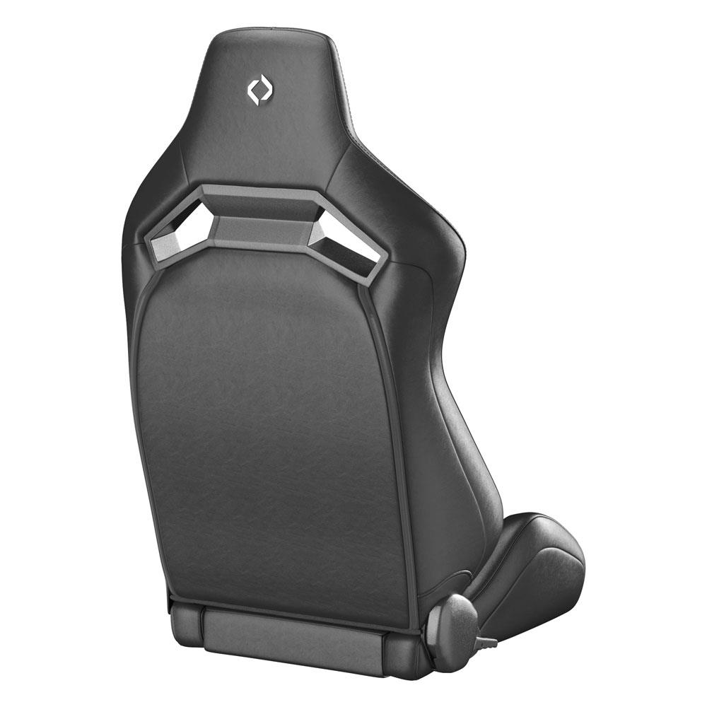 Corbeau Sportline RRX Seat - Black w/ White Plaid Insert | 55013