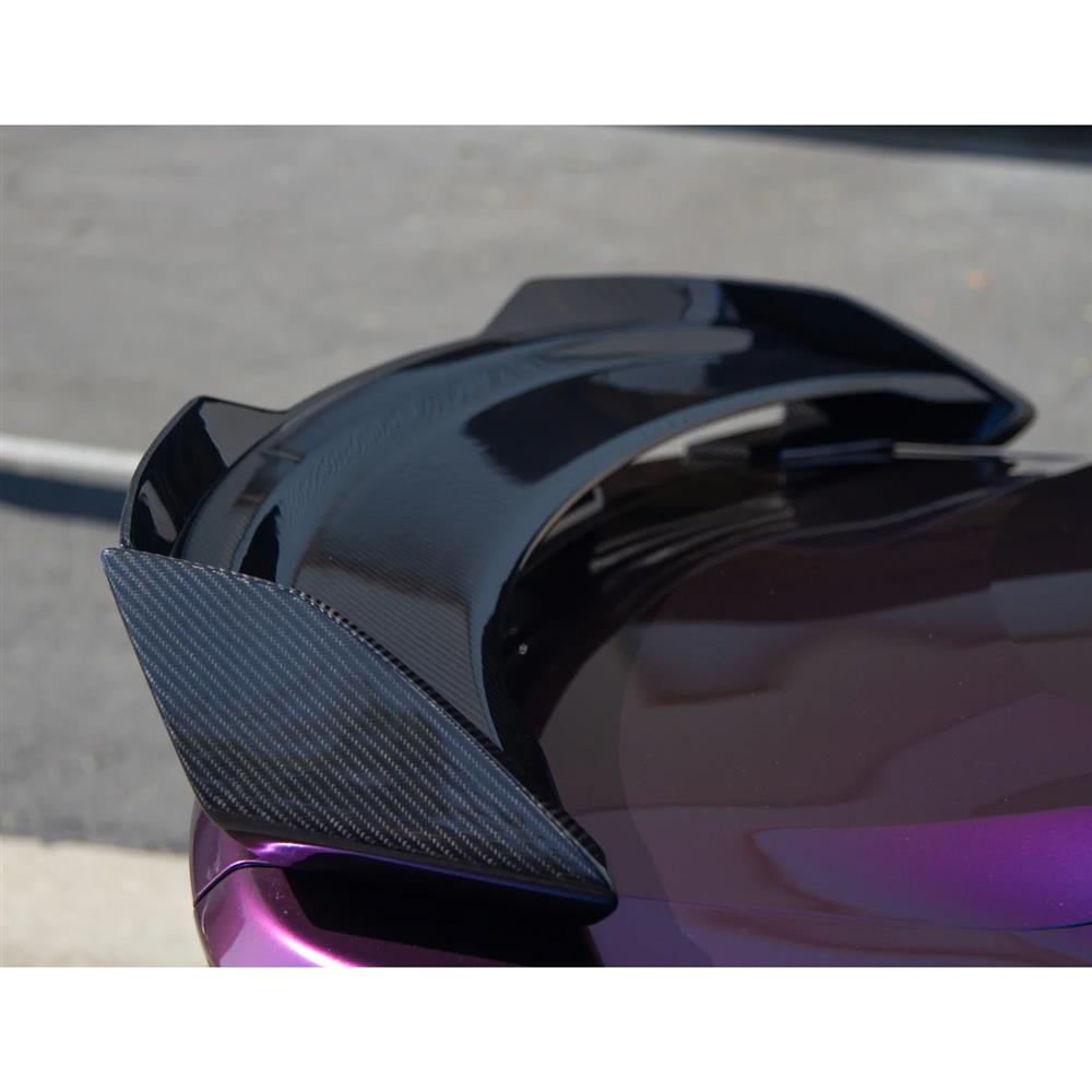 APR Mustang Carbon Fiber Dark Horse Spoiler w/ Gurney Flap (24-26) AS ...