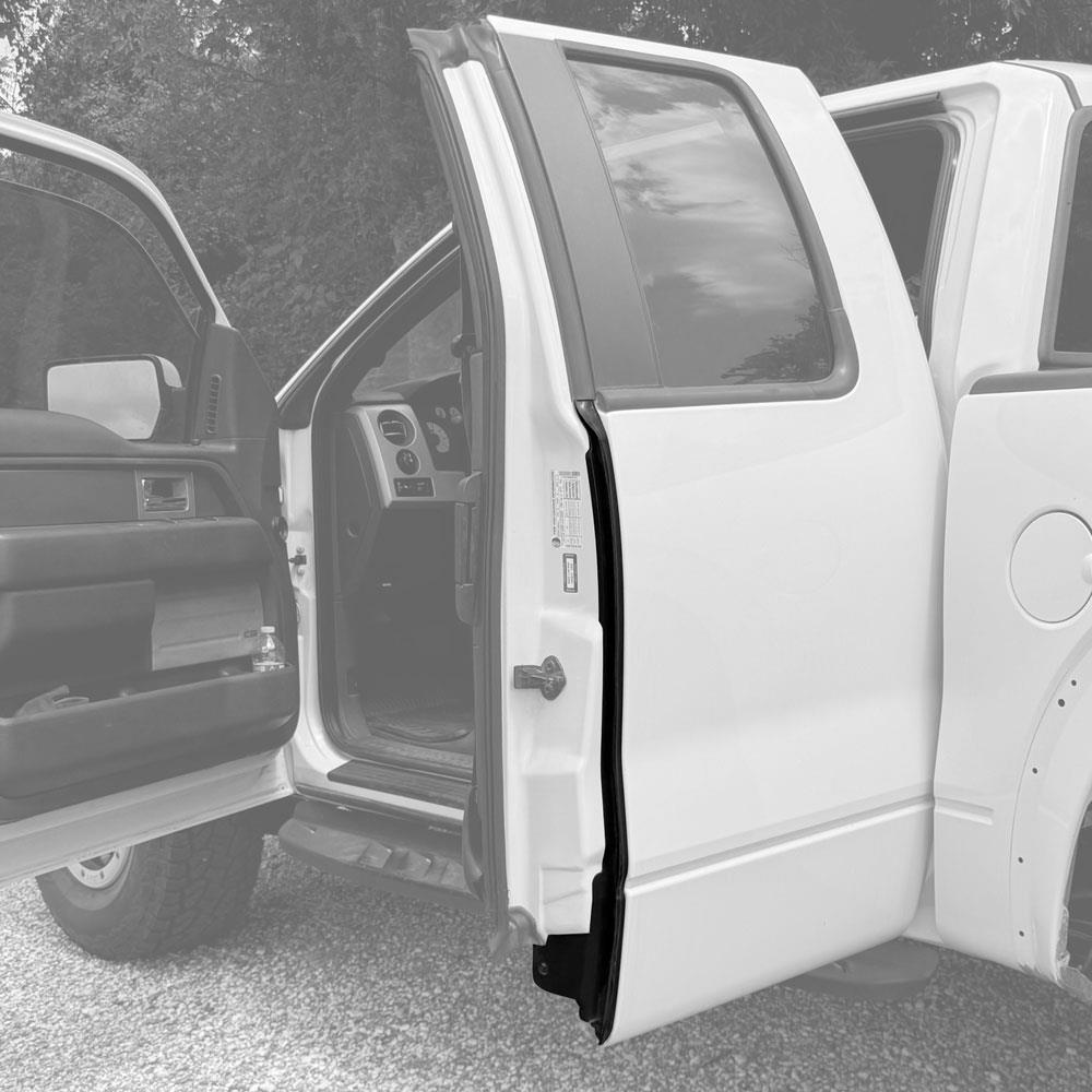 F-150 Raptor Center Lower Weatherstrip - LH (10-14) Super Cab 9L3Z ...