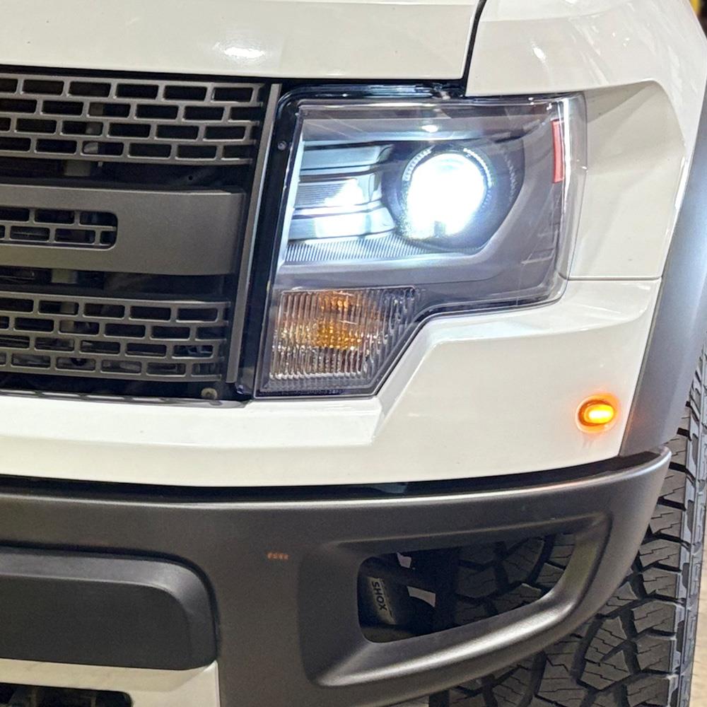 F-150 Raptor HID Headlight Conversion Kit with LED Bulbs (10-14)