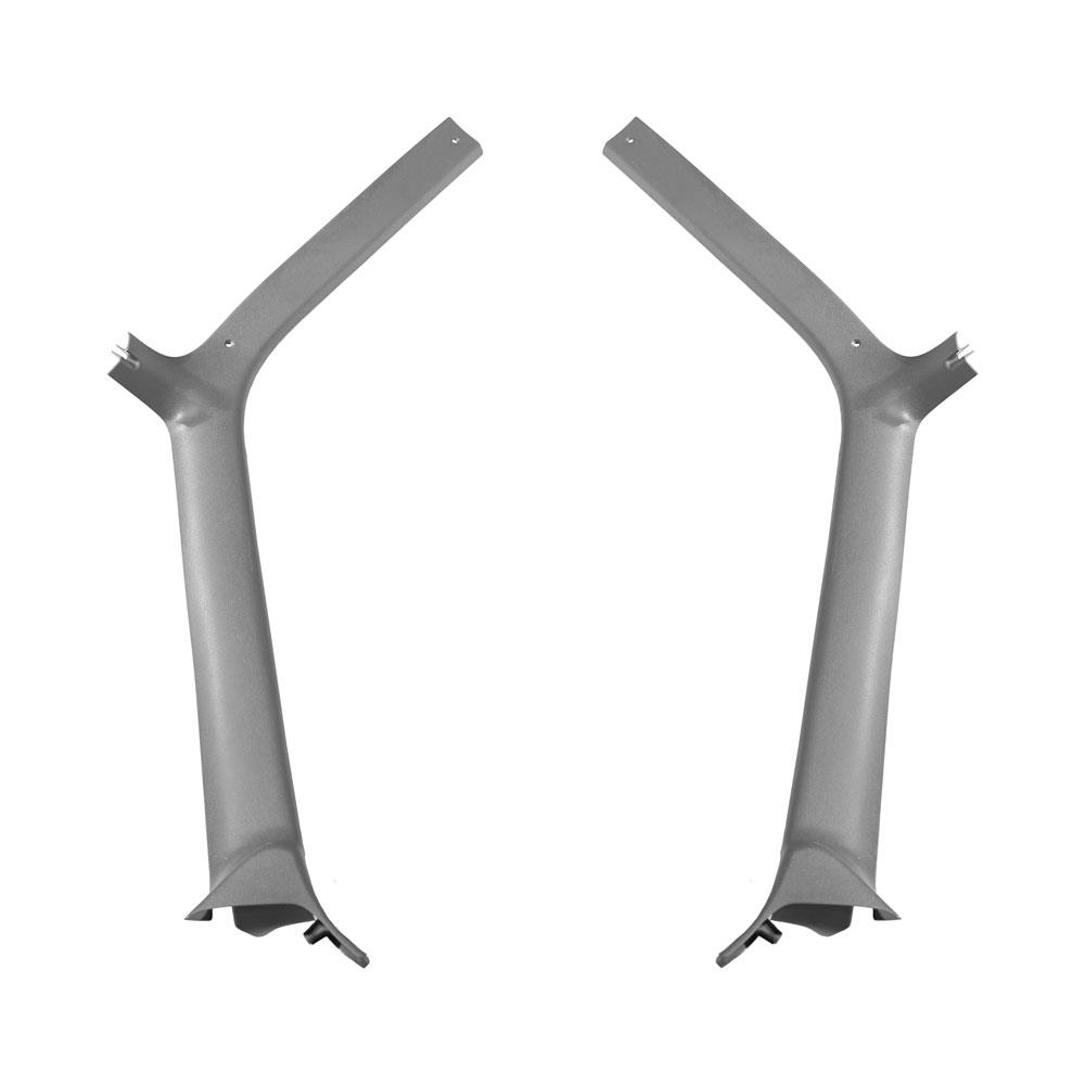 F-150 SVT Lightning A-pillar Trim Panels - Gray (93-95)