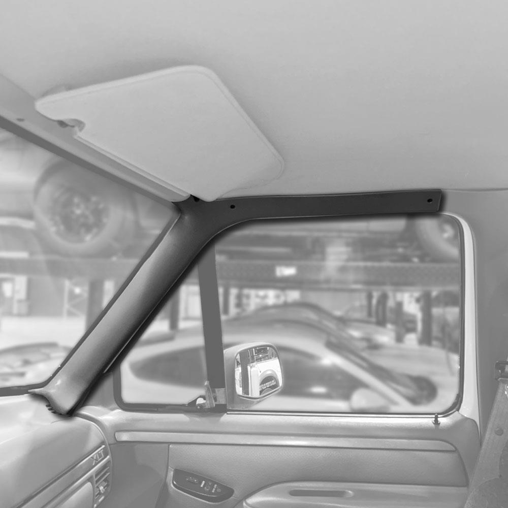 F-150 SVT Lightning A-pillar Trim Panels - Gray (93-95)