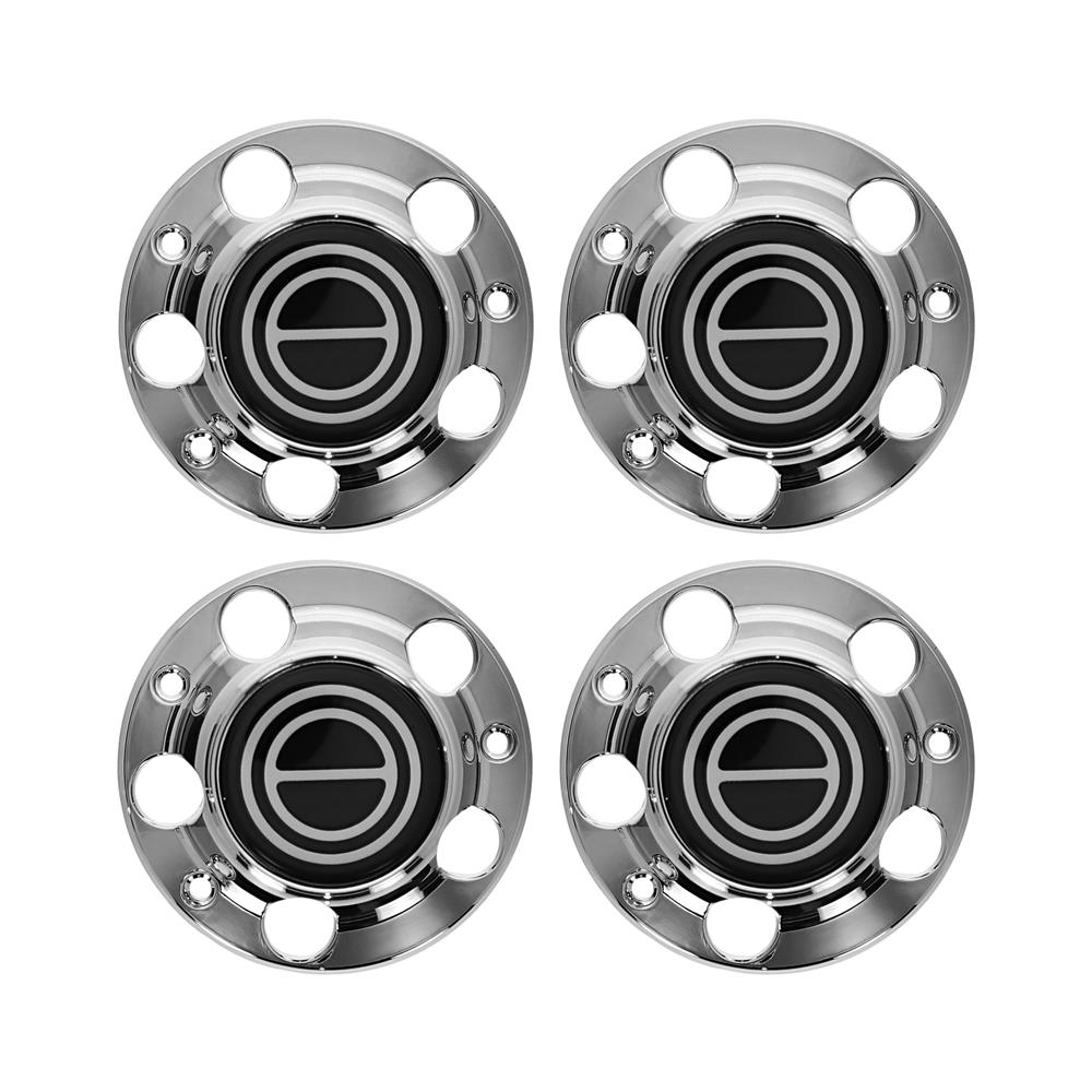 F150 Plastic 2WD Center Cap Kit - Black (92-96) - LMR