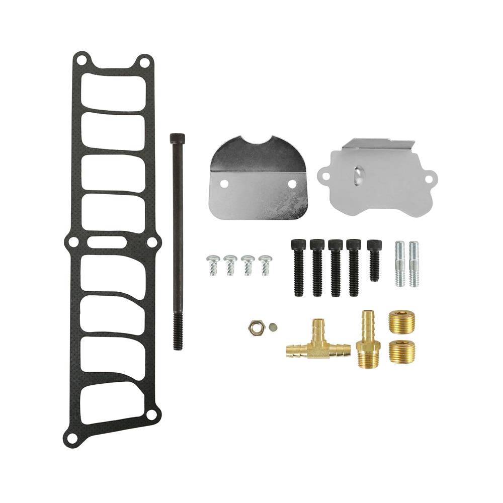 Mustang Holley SysteMAX Intake Manifold Kit Black | (86-93)