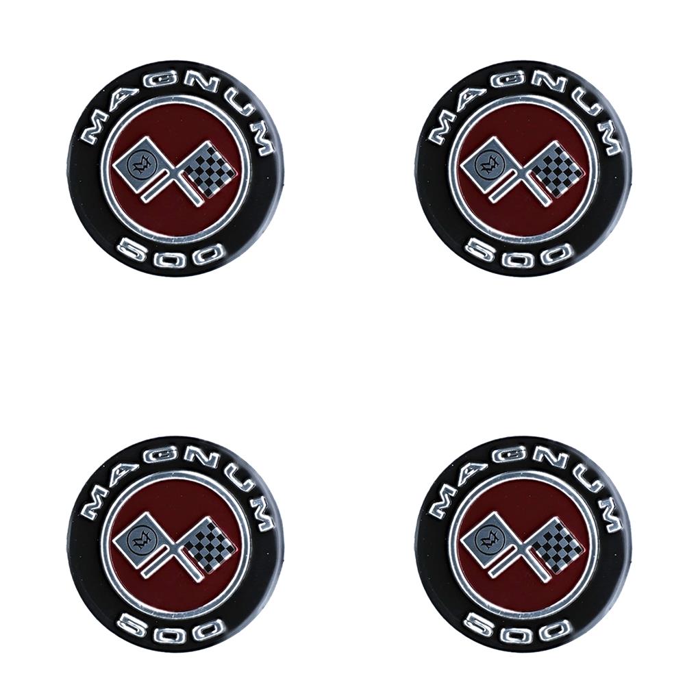 Mustang Magnum 500 Wheel Center Cap Emblem Kit - LMR