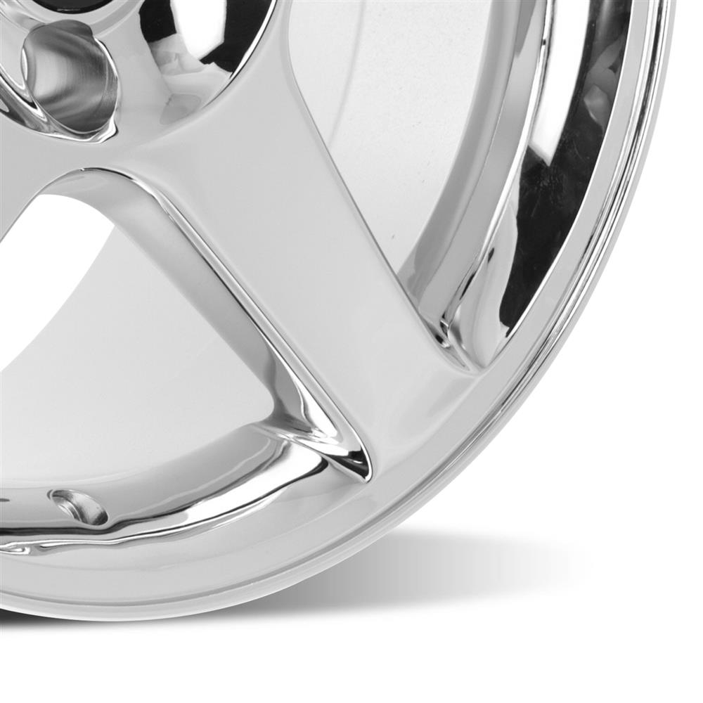 SVE Mustang 4 Lug 03 Cobra Wheel Kit - 17x8/9 - Chrome (79-93)