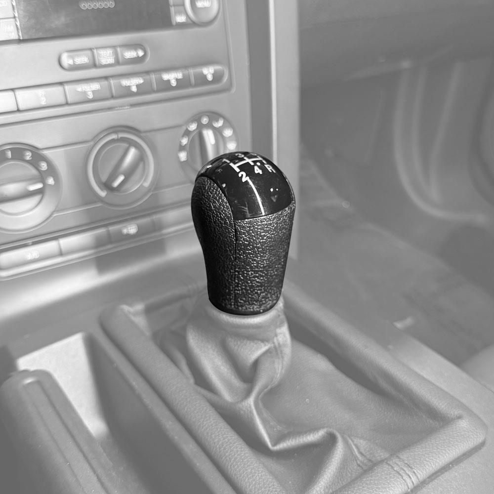 Mustang 5-Speed Shift Knob - Black (05-10) - LMR.com