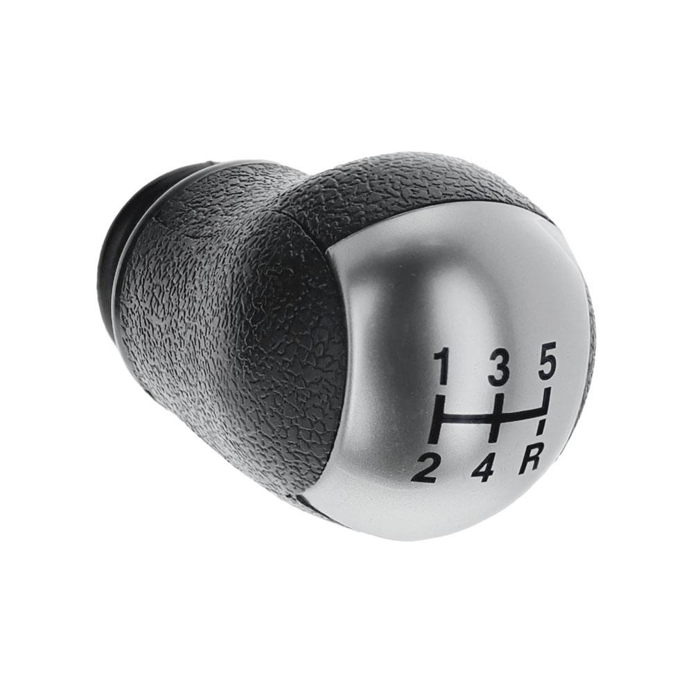 Mustang 5-Speed Shift Knob - Silver (05-10) - LMR.com
