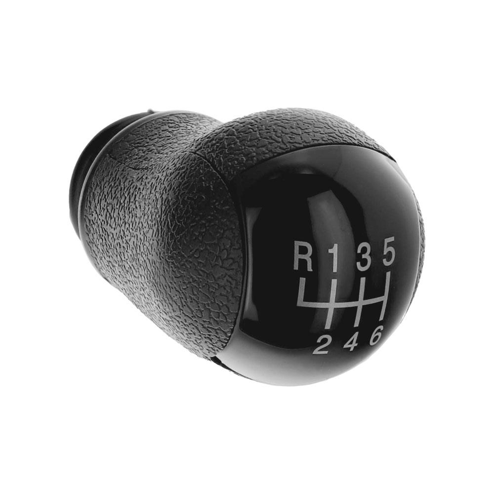 Mustang 6-Speed Shift Knob - Black (11-14) - LMR.com