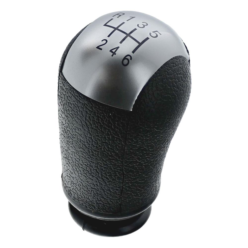 Mustang 6-Speed Shift Knob - Silver (11-14) - LMR.com