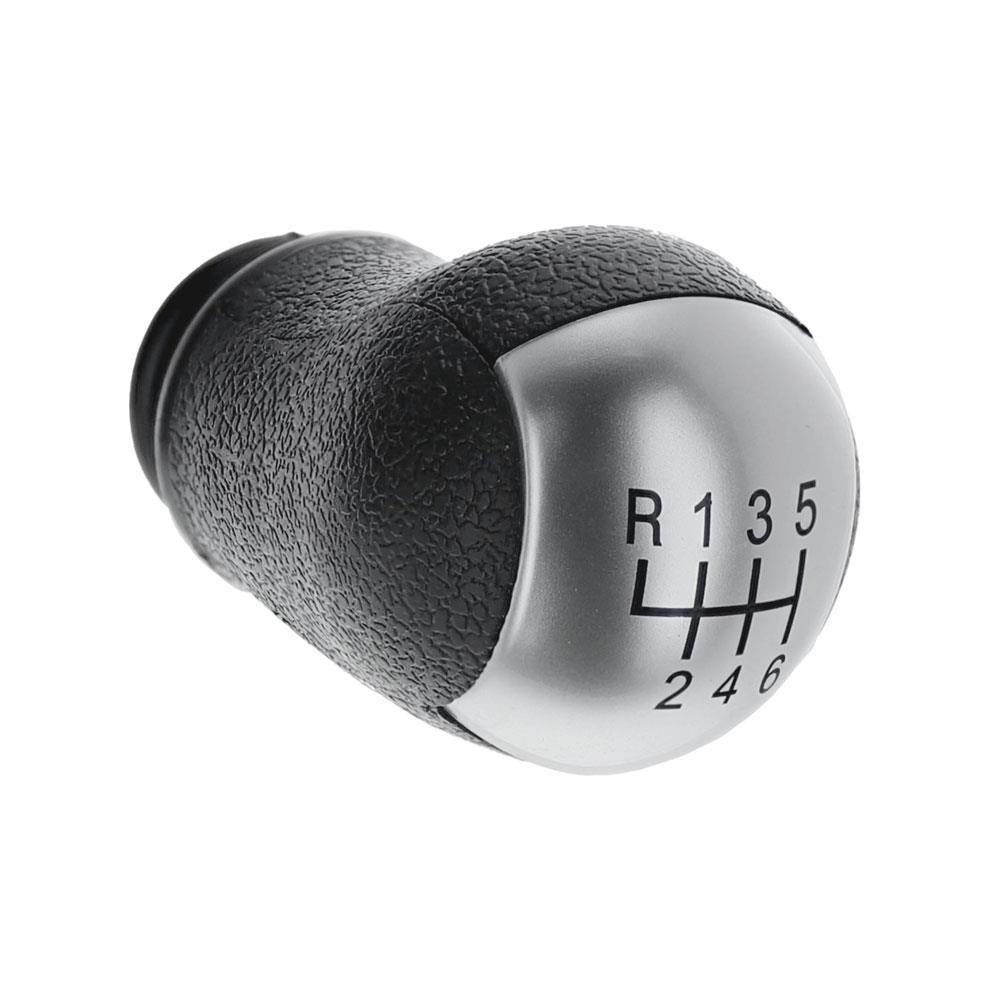 Mustang 6-Speed Shift Knob - Silver (11-14) - LMR.com