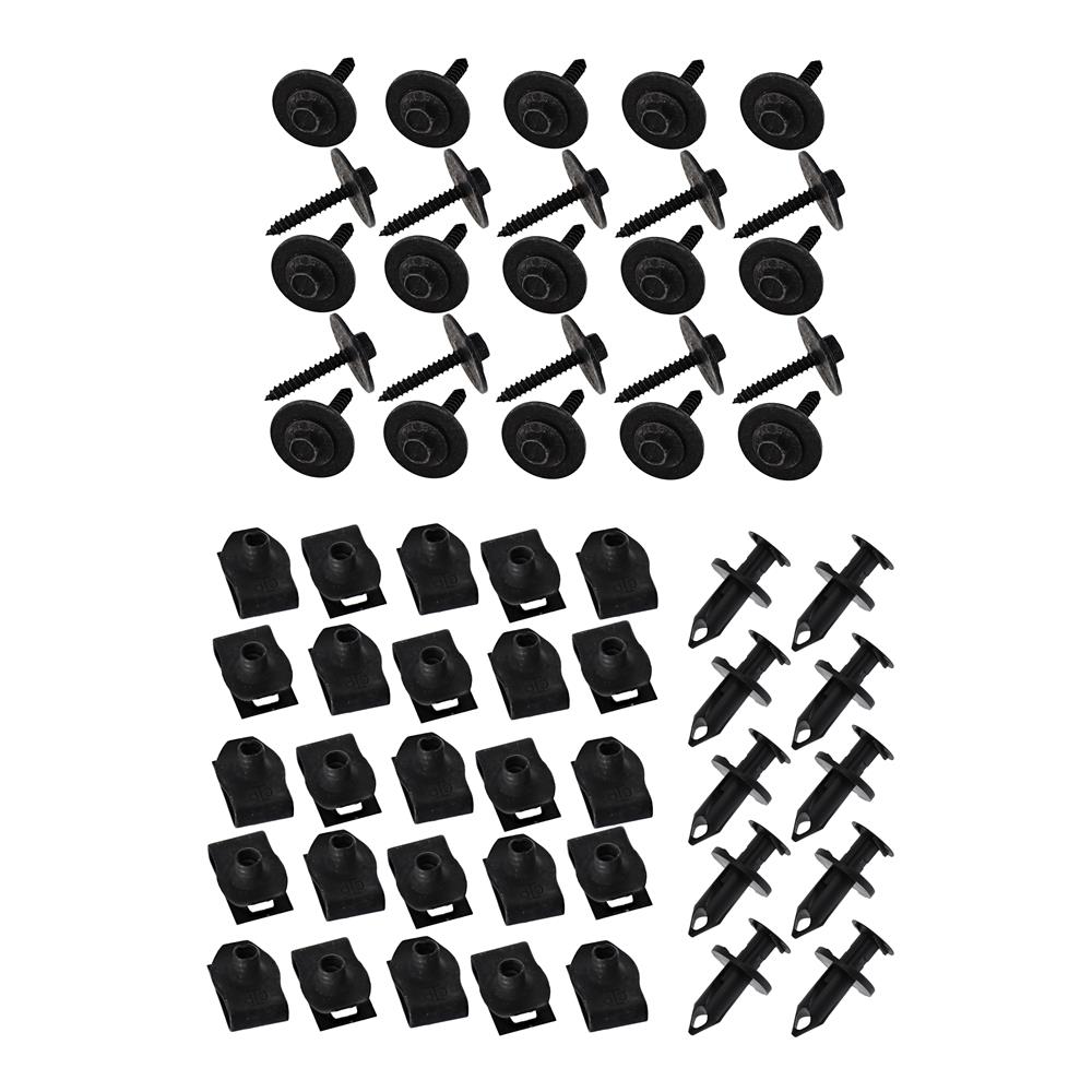 Mustang Belly Pan Hardware (15-26) - LMR.com