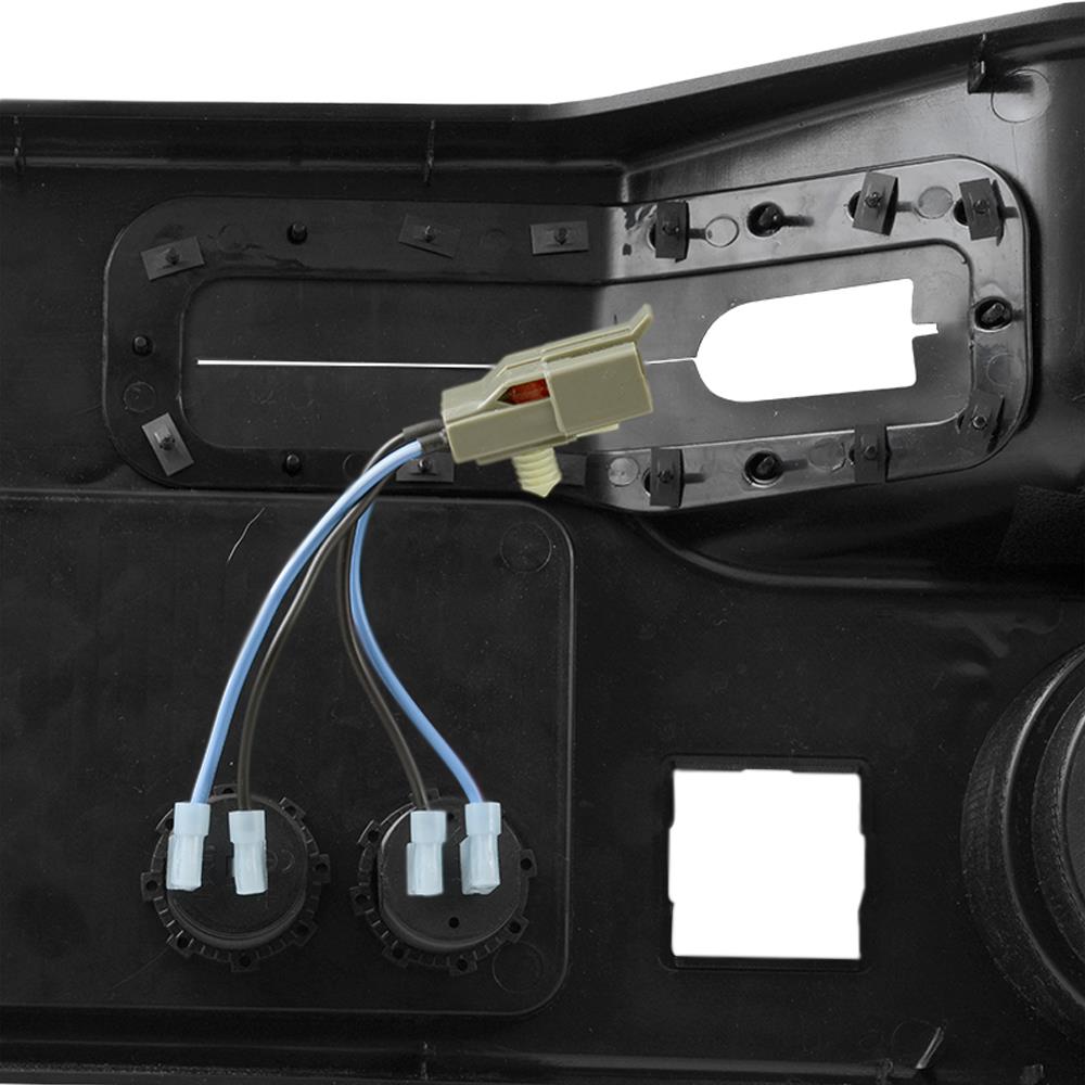 Mustang Center Console Kit with Charging Ports - Black (87-93)
