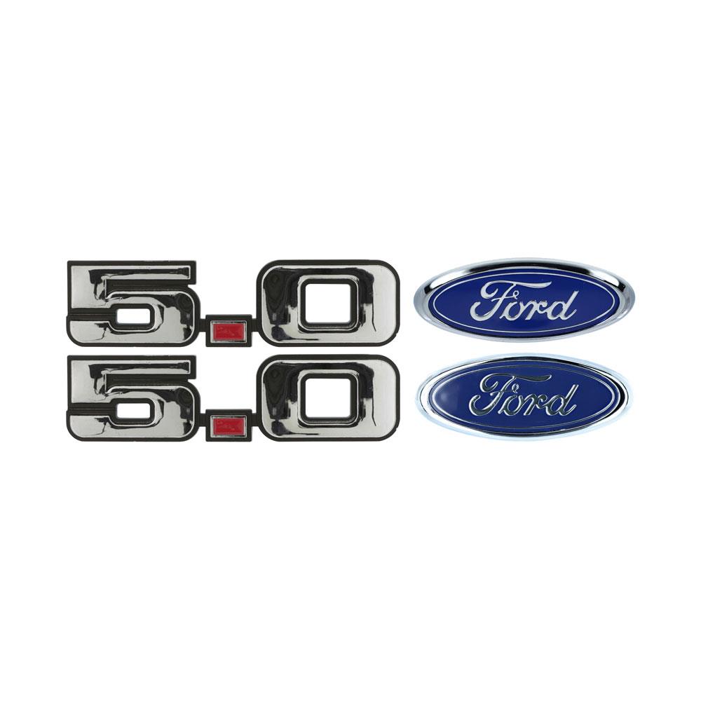 Mustang GT Emblem Kit (87-93) - LMR.com