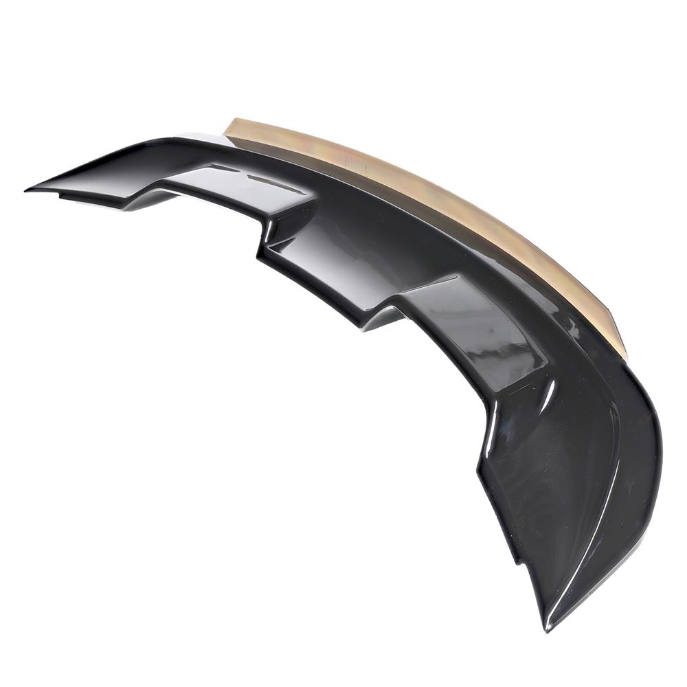 Mustang GT500 Style Rear Spoiler w/ Gurney Flap - Gloss Black (15-23)