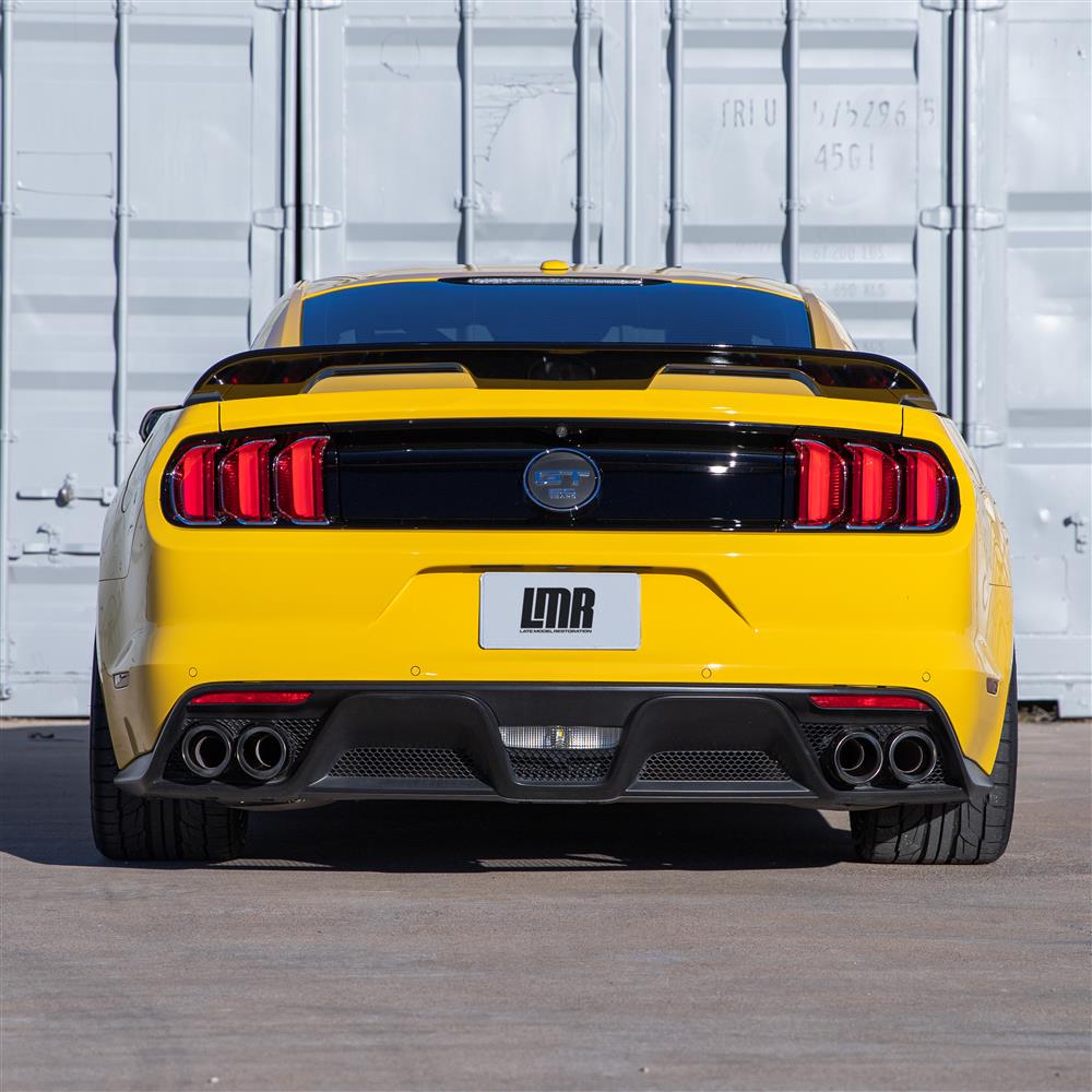 Mustang GT500 Style Rear Spoiler w/o Gurney Flap (15-23)