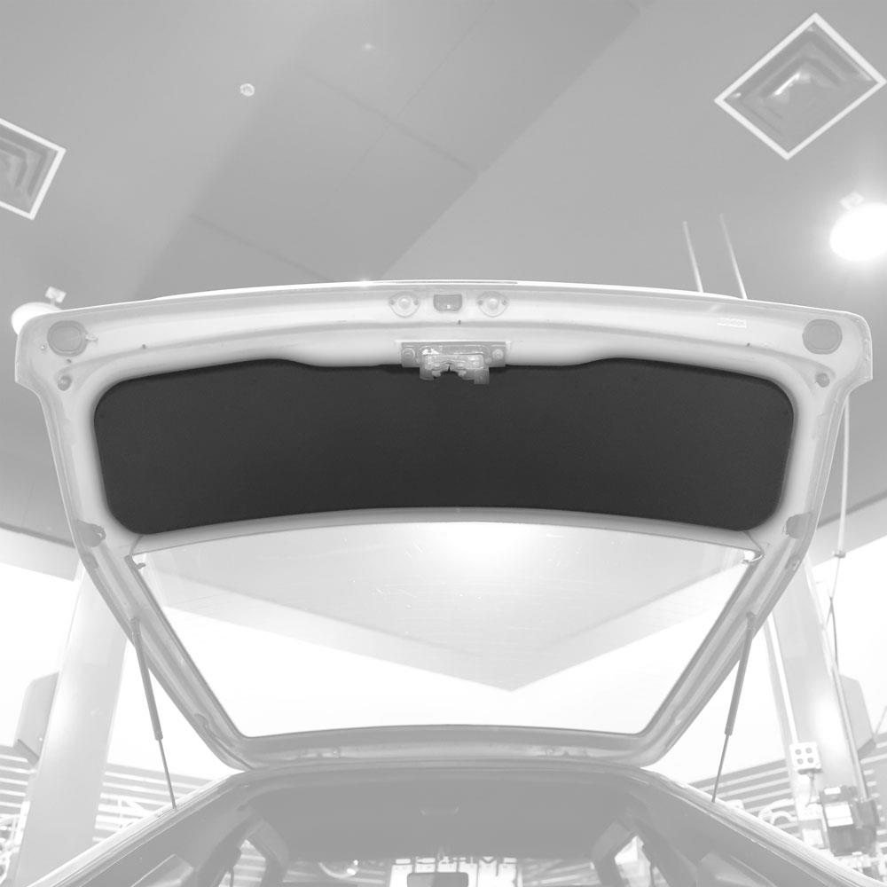 Mustang Upper Hatch Trim Panel - Black (87-93) - LMR